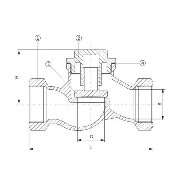 H11W 止回阀（S型） - 止回阀 - 气动电动调节阀门、球阀、蝶阀、信号电磁阀-上海巨良阀门